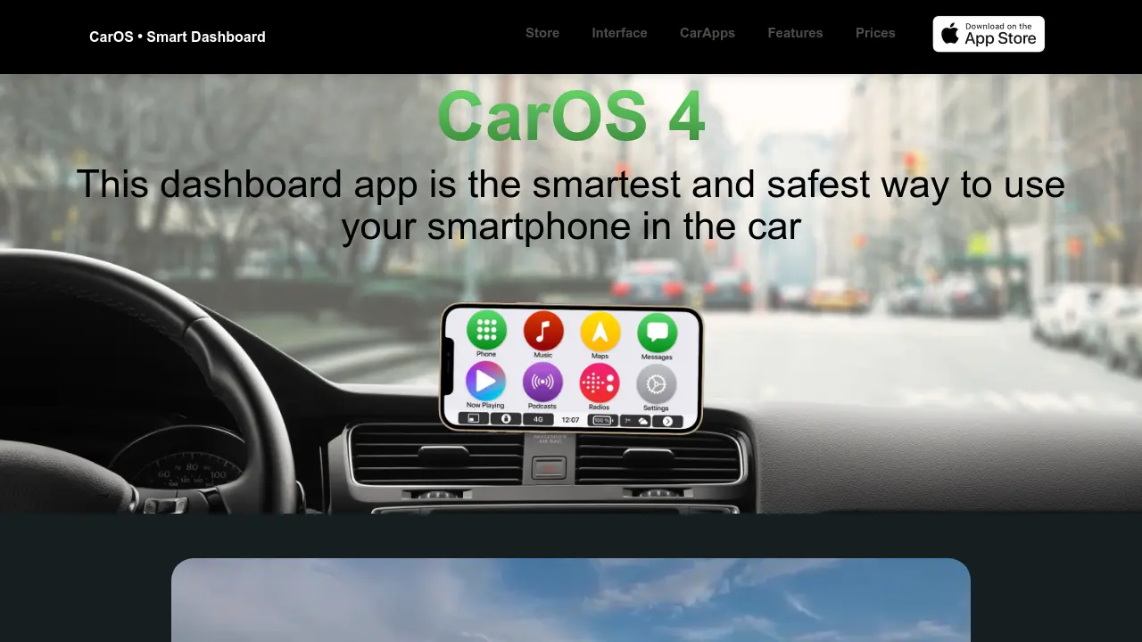 CarOS - Smart Dashboard for Safer and Smarter Car Connectivity