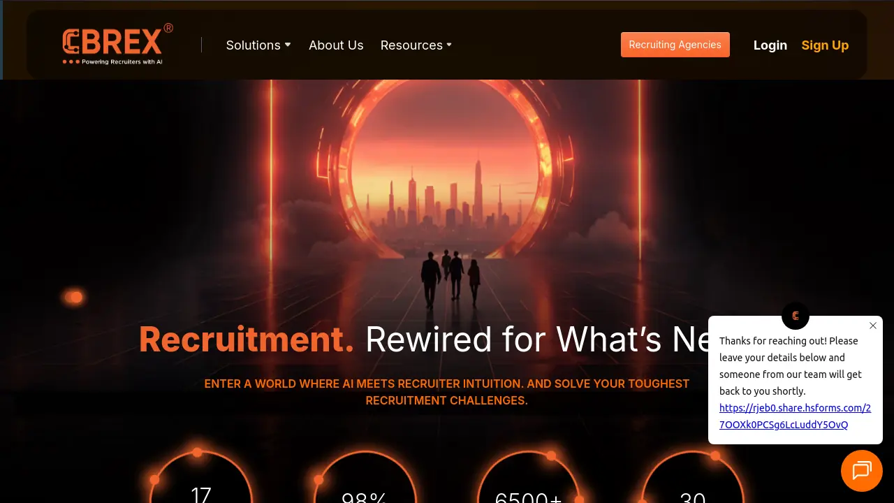 CBREX - AI-Powered Talent Acquisition Platform Revolutionizing Recruitment