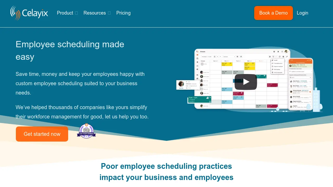 Celayix - Employee Scheduling and Workforce Management Software
