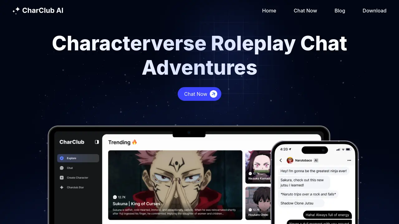CharClub AI - Characterverse Roleplay Chat Adventures