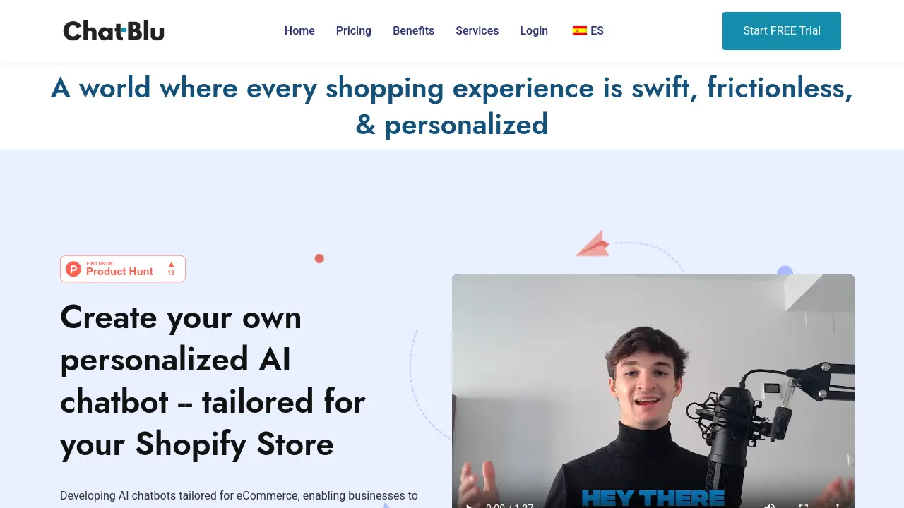 ChatBlu - Create your own personalized AI chatbot tailored for your ...