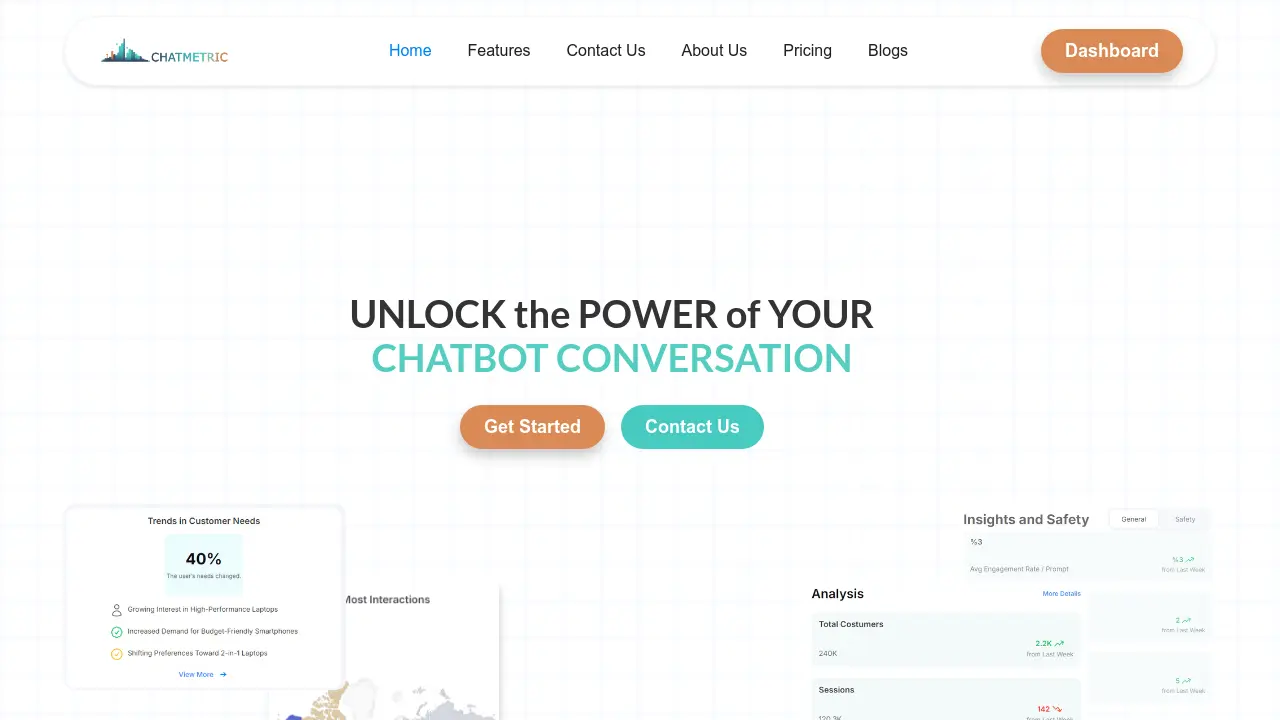 ChatMetric - AI-Powered Chatbot Analytics Platform for Optimized ...