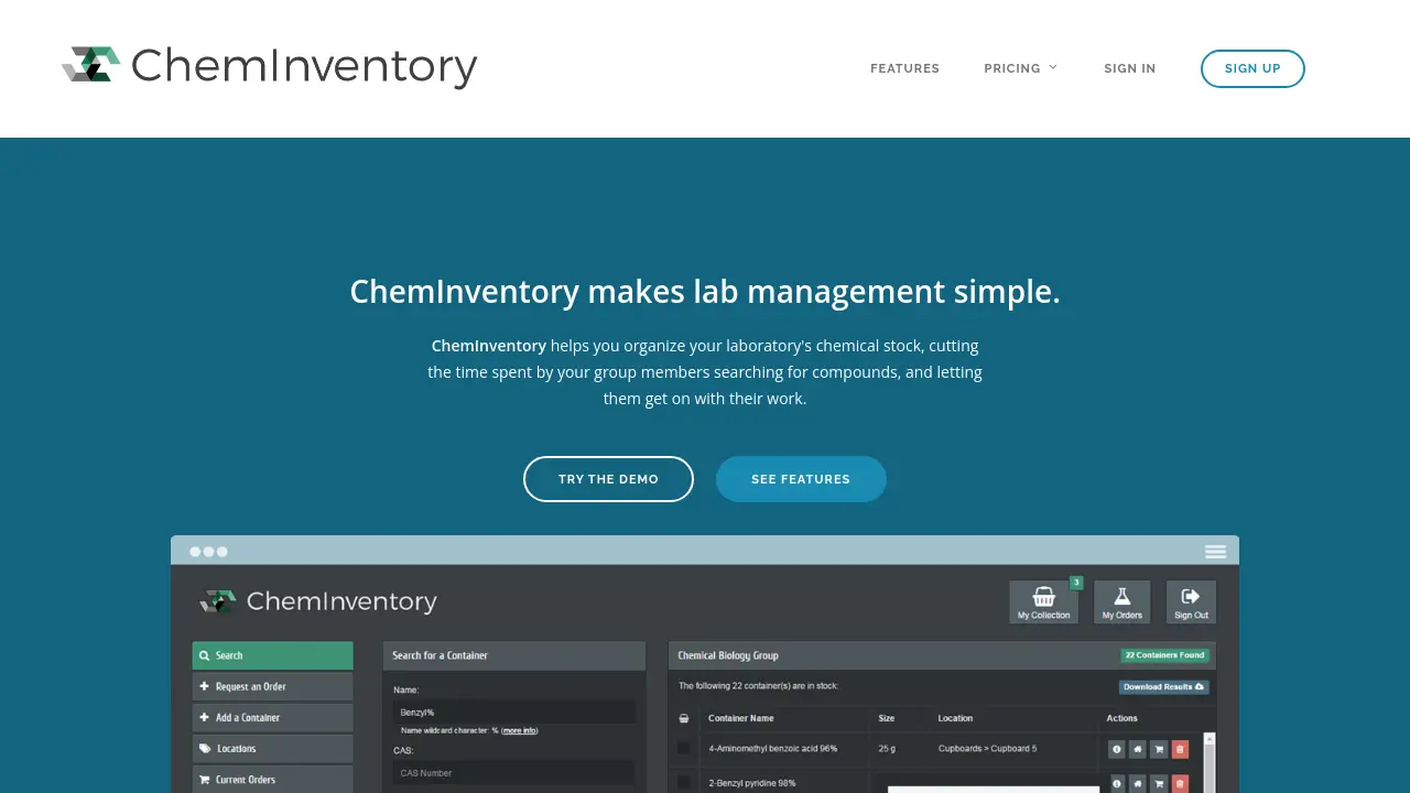 ChemInventory - Secure cloud-based chemical inventory software for ...