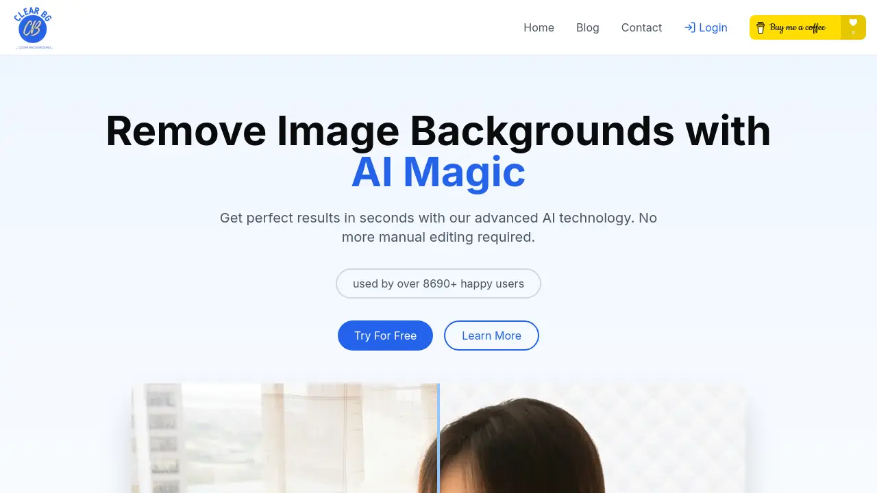 Clear Background - Remove Image Backgrounds with AI Magic
