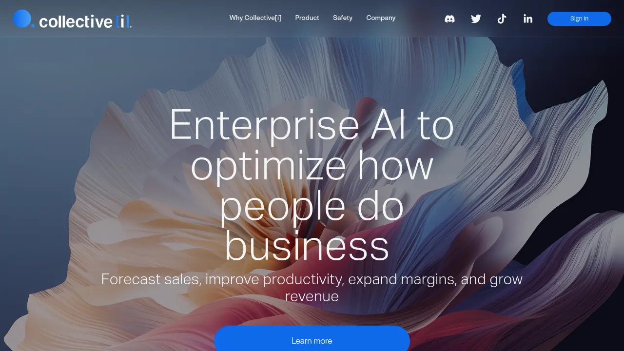 Collective[i] - Enterprise AI to optimize how people do business