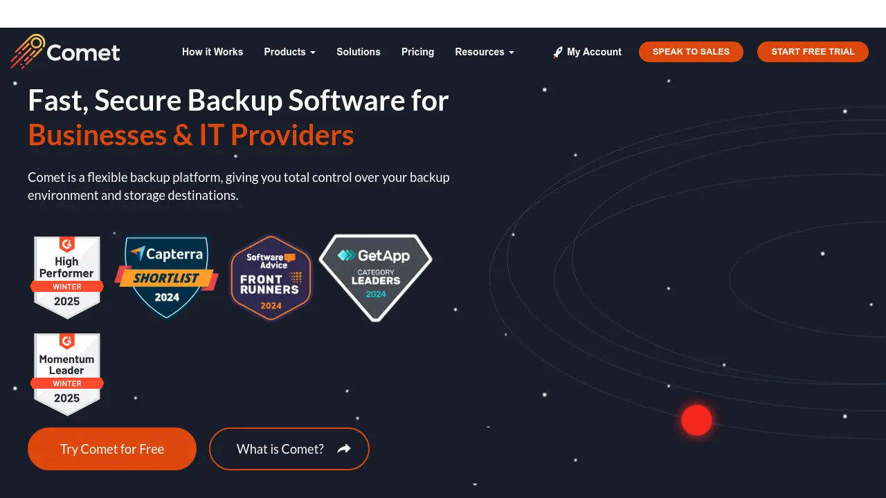 Comet Backup - Fast, Secure, and Flexible Backup Software for ...