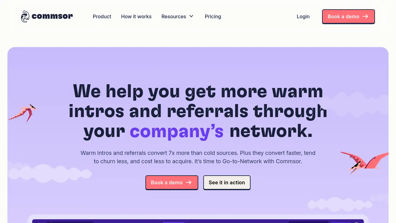 Commsor - Accelerate B2B Growth with Warm Intro Automation