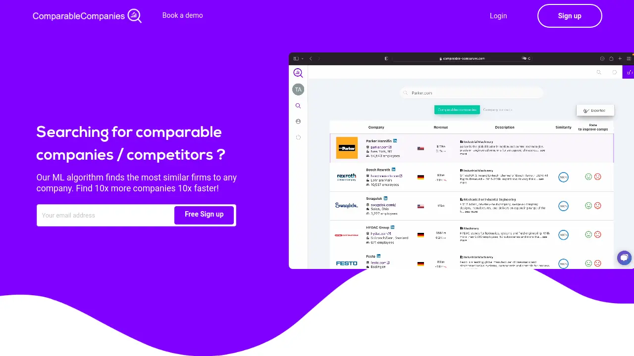 Comparable Companies - Find Similar Companies 10x Faster with Machine ...