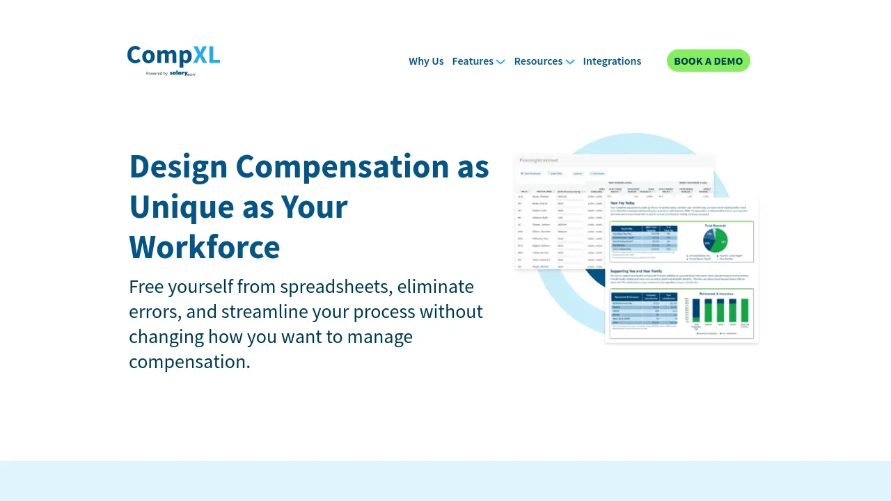 CompXL - Flexible, Automated Compensation Planning Software