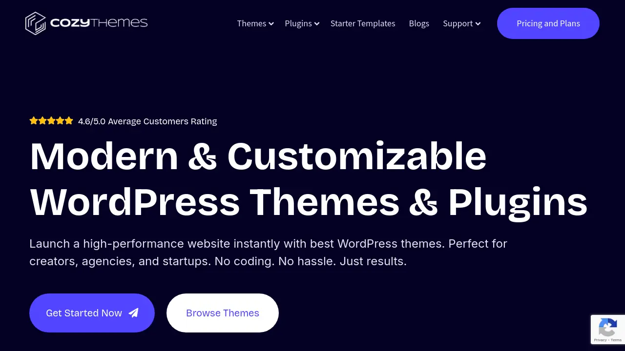 Cozy Themes - Modern, Customizable WordPress Themes & Plugins