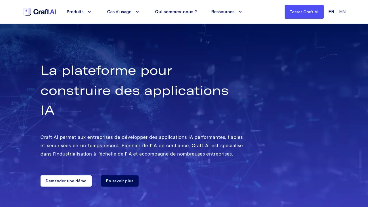 Craft AI - The Platform for Building Secure and Scalable AI Applications