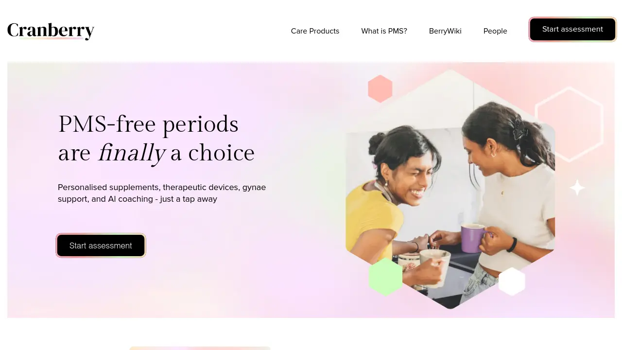 Cranberry - Personalised PMS Care with Supplements, Devices, Gynae ...
