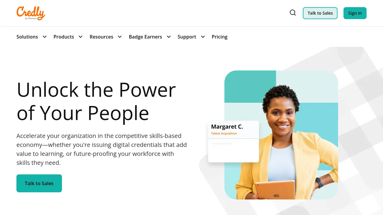 Credly by Pearson - Unlock the Power of Your People with Verified ...