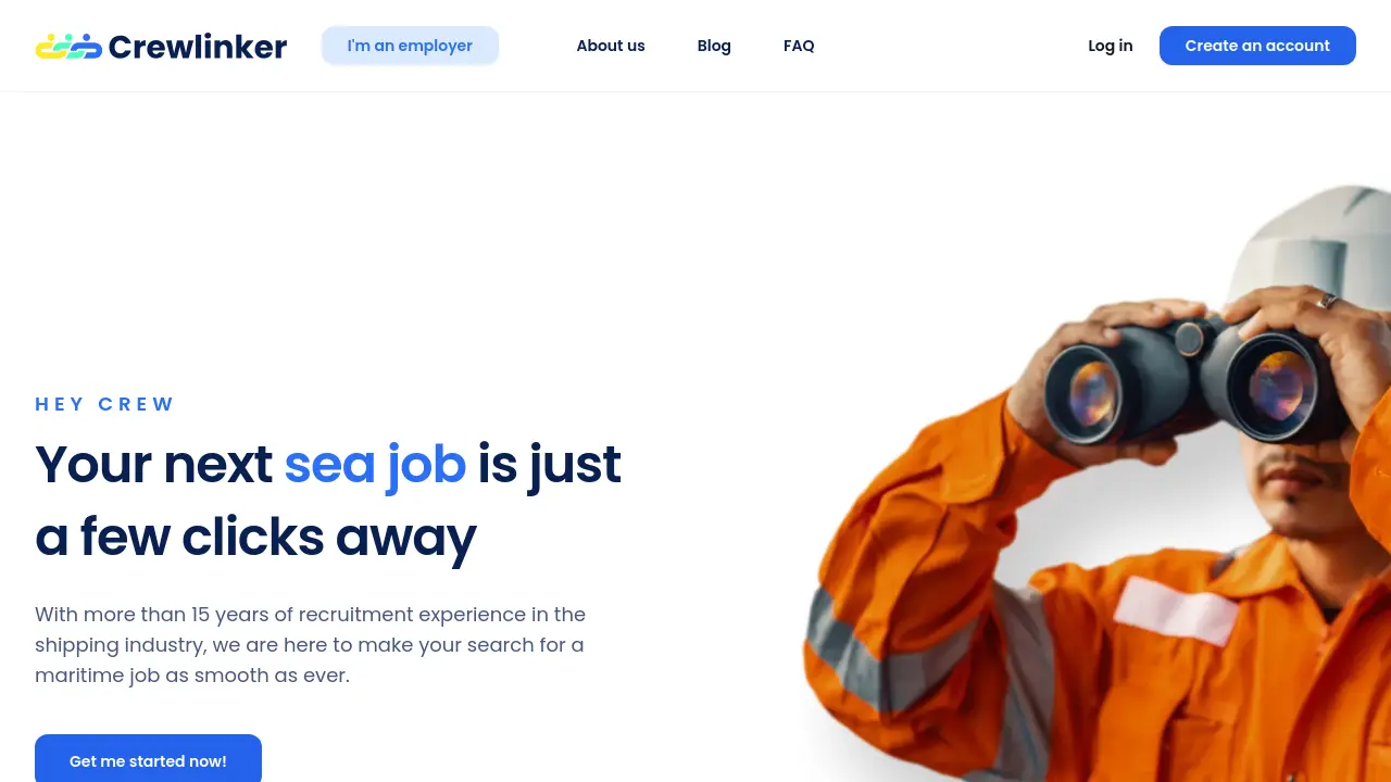 Crewlinker - Your next sea job is just a few clicks away