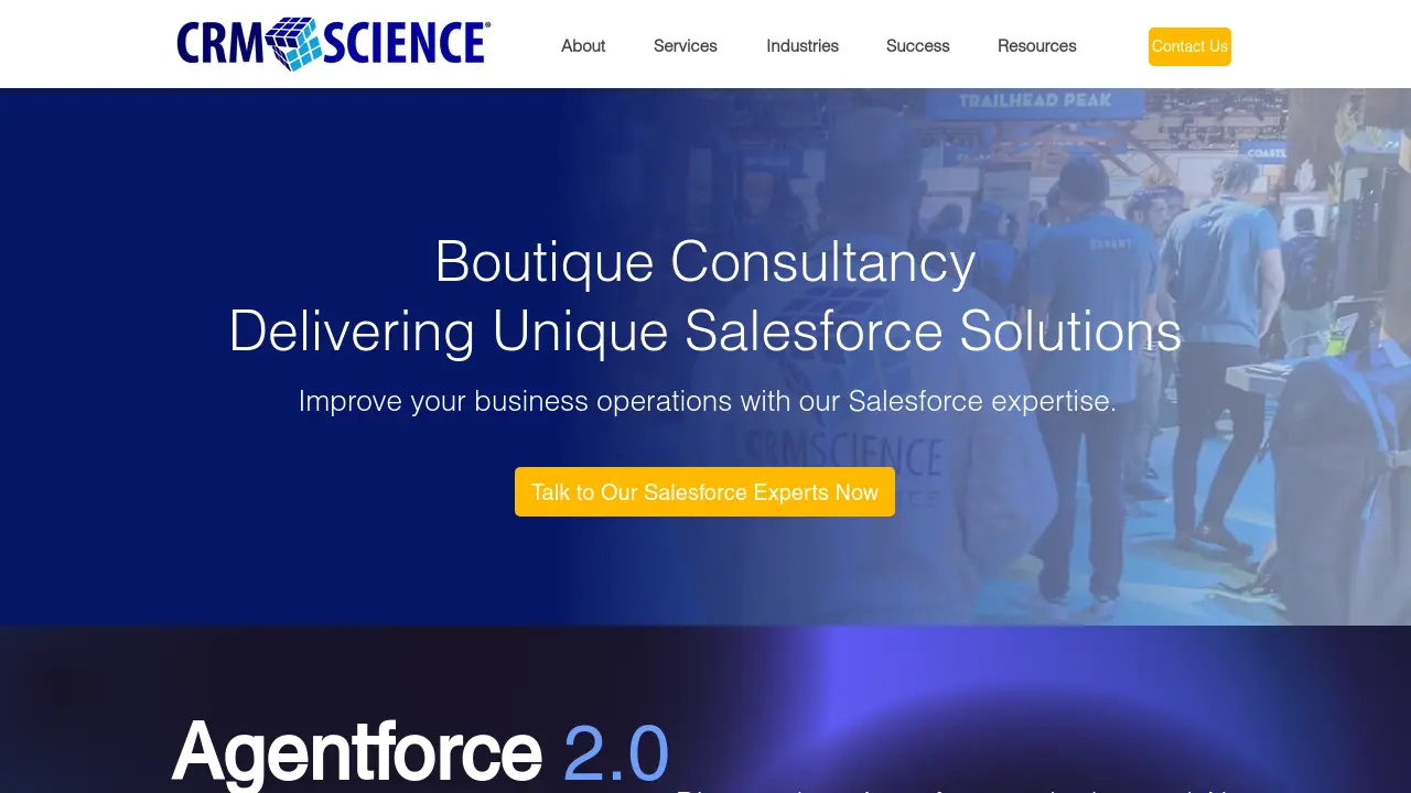 CRM Science - Delivering Unique Salesforce Solutions