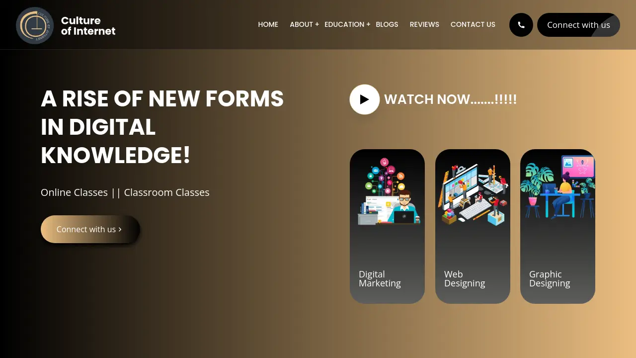 Culture of Internet - Empowering Your Journey in Professional Courses