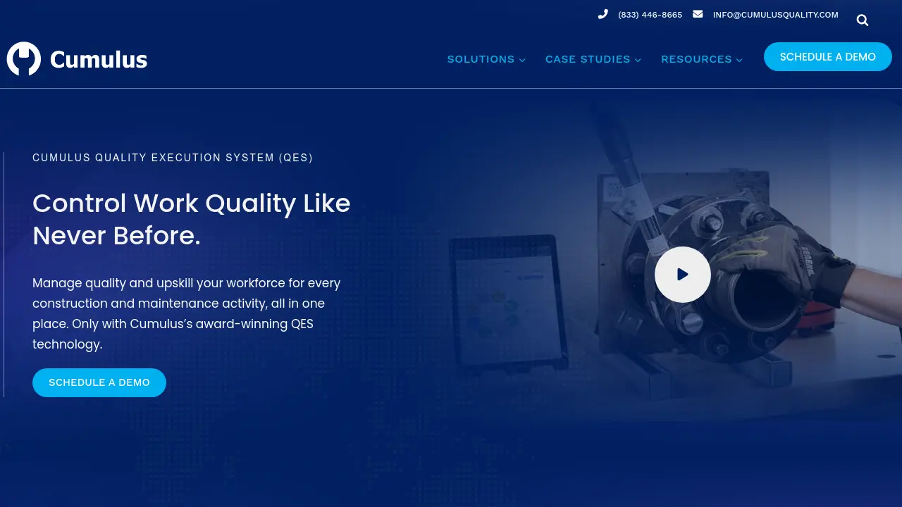 Cumulus Quality Execution System (QES) - Control Work quality like ...