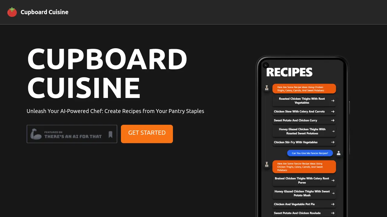 Cupboard Cuisine - Create Recipes from Your Pantry Staples
