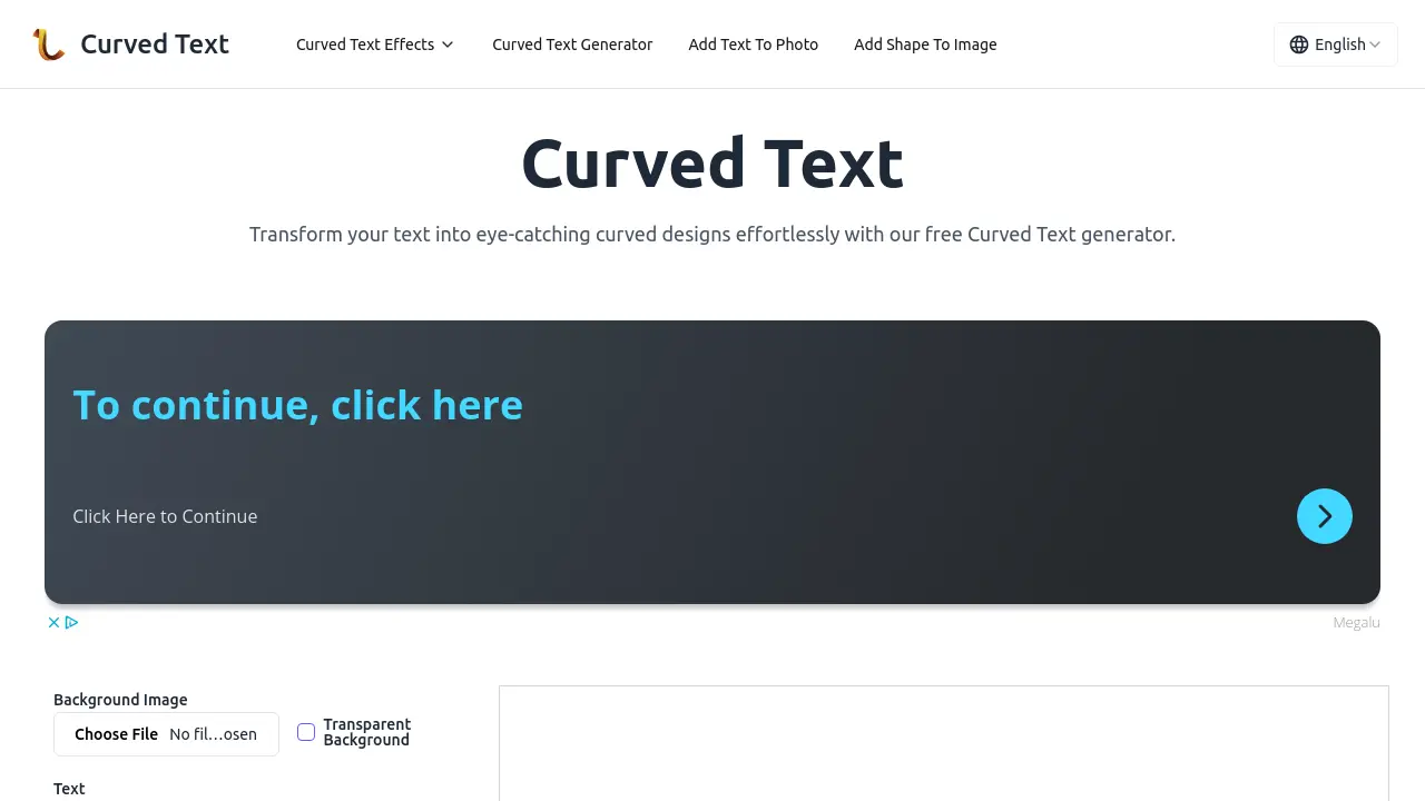 Curved Text - Transform your text into eye-catching curved designs ...