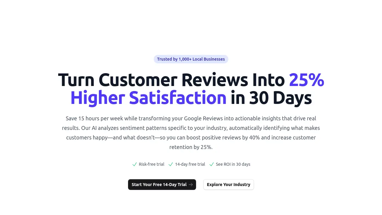 CX Insight - AI-Powered Customer Review Analysis for Higher Satisfaction