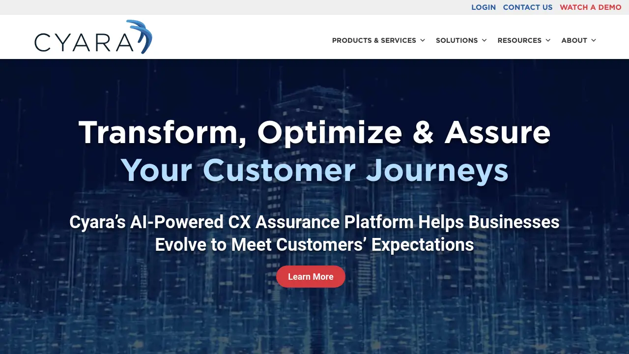 Cyara - AI-Powered CX Assurance Platform for Flawless Customer Experiences
