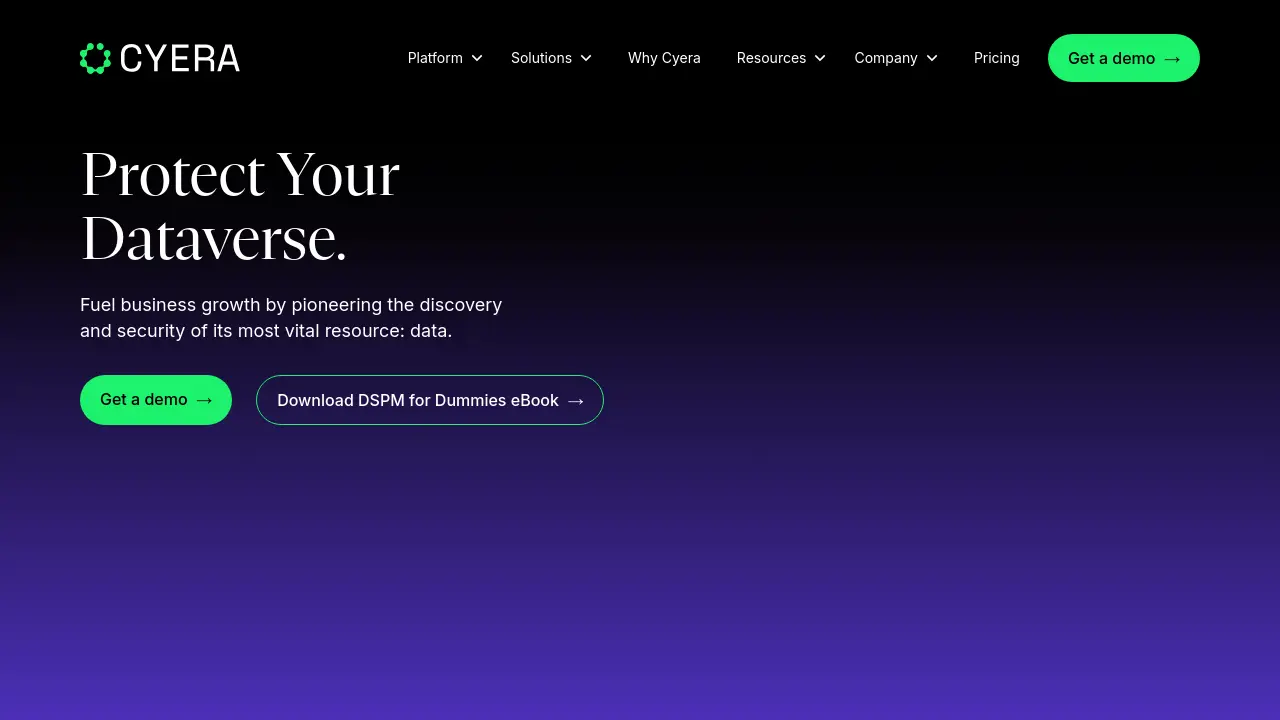 Cyera - Protect Your Dataverse. Fuel business growth by pioneering the ...