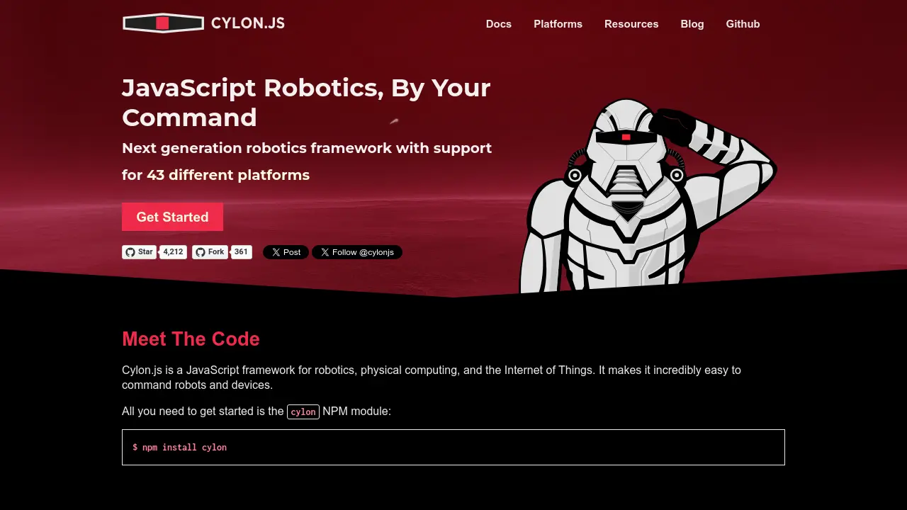 Cylon.js - Command Robots and IoT Devices with JavaScript