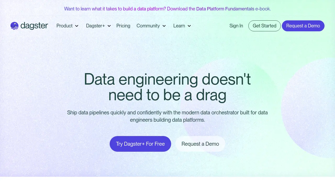 Dagster - The Modern Data Orchestrator for Building Data Platforms