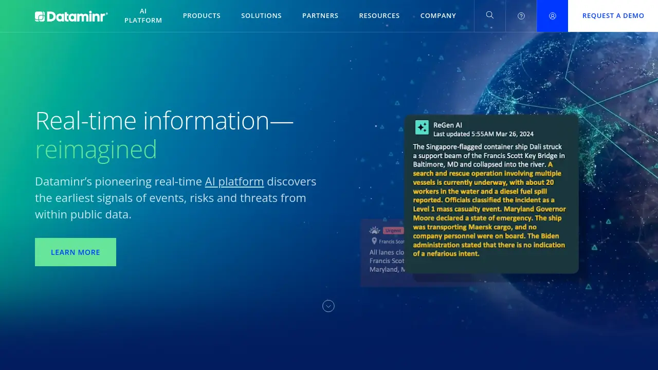 Dataminr - Real-time information—reimagined through pioneering AI