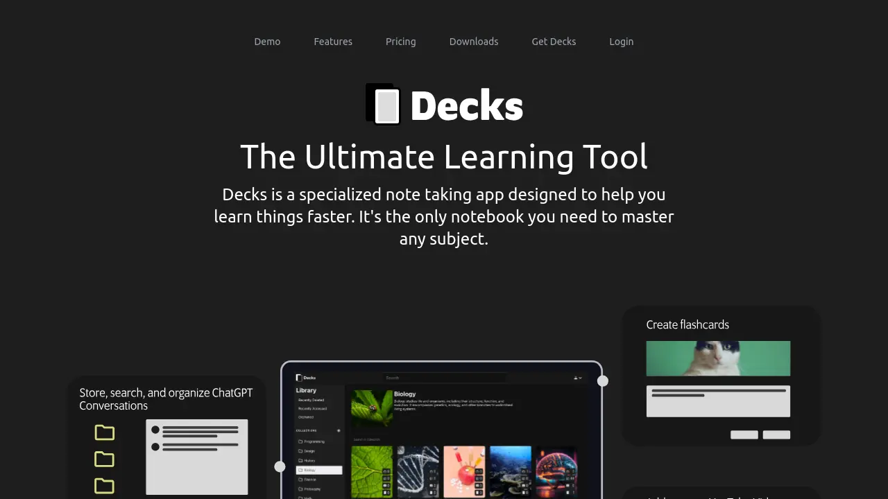 Decks - The Ultimate Learning Tool