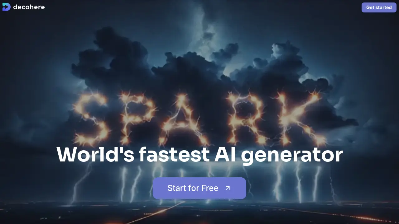 Decohere AI - World's fastest AI generator for images, videos, and ...