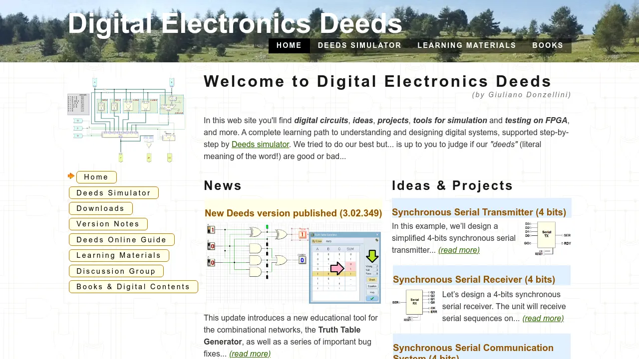Digital Electronics Deeds - Digital Electronics Education and Design ...