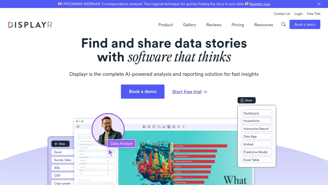 Displayr - The complete AI-powered analysis and reporting solution for ...