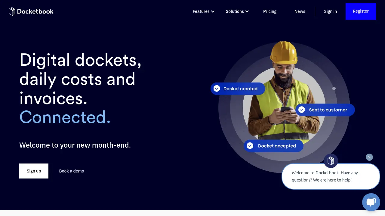 Docketbook - Digital Docket Management for Construction and Supply Chains