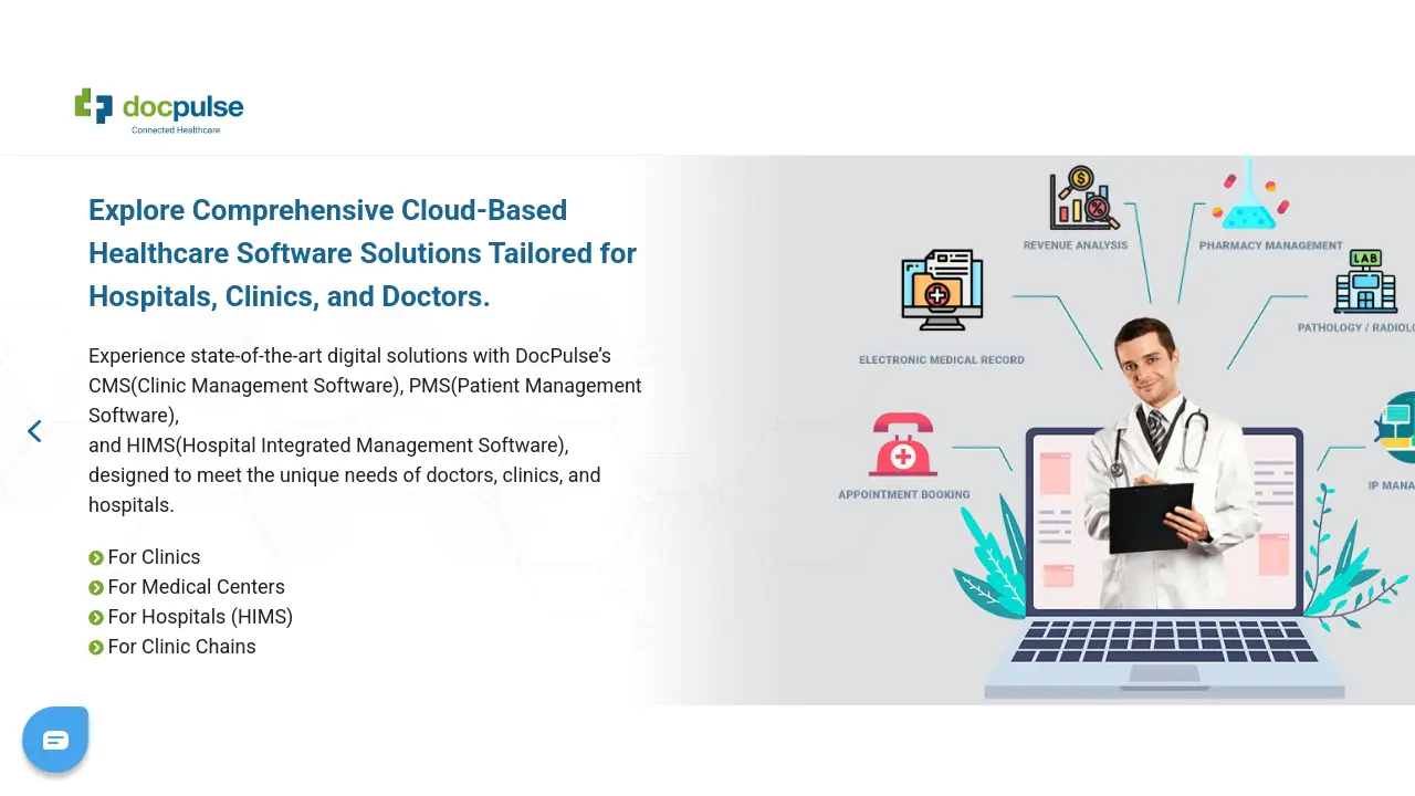 DocPulse - Comprehensive Cloud-Based Healthcare Software for Clinics ...