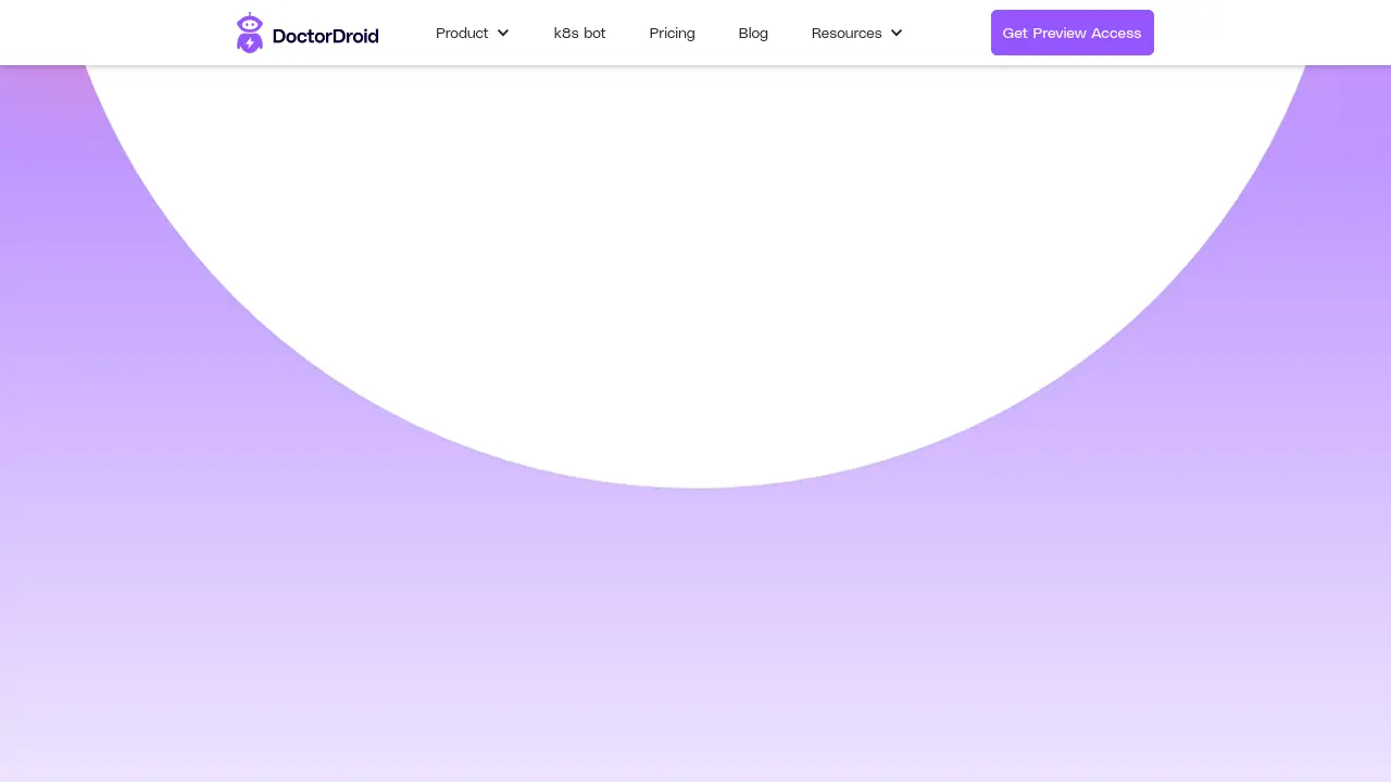 Doctor Droid - AI Agent for Observability & Production Monitoring