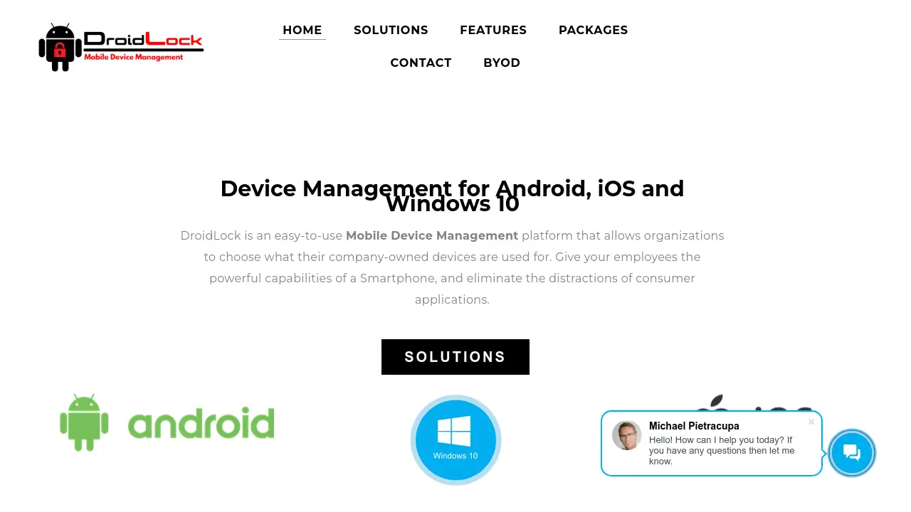 DroidLock - Easy-to-use Mobile Device Management platform for Android ...