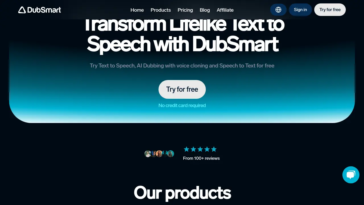 DubSmart - Transform Lifelike Text to Speech with DubSmart
