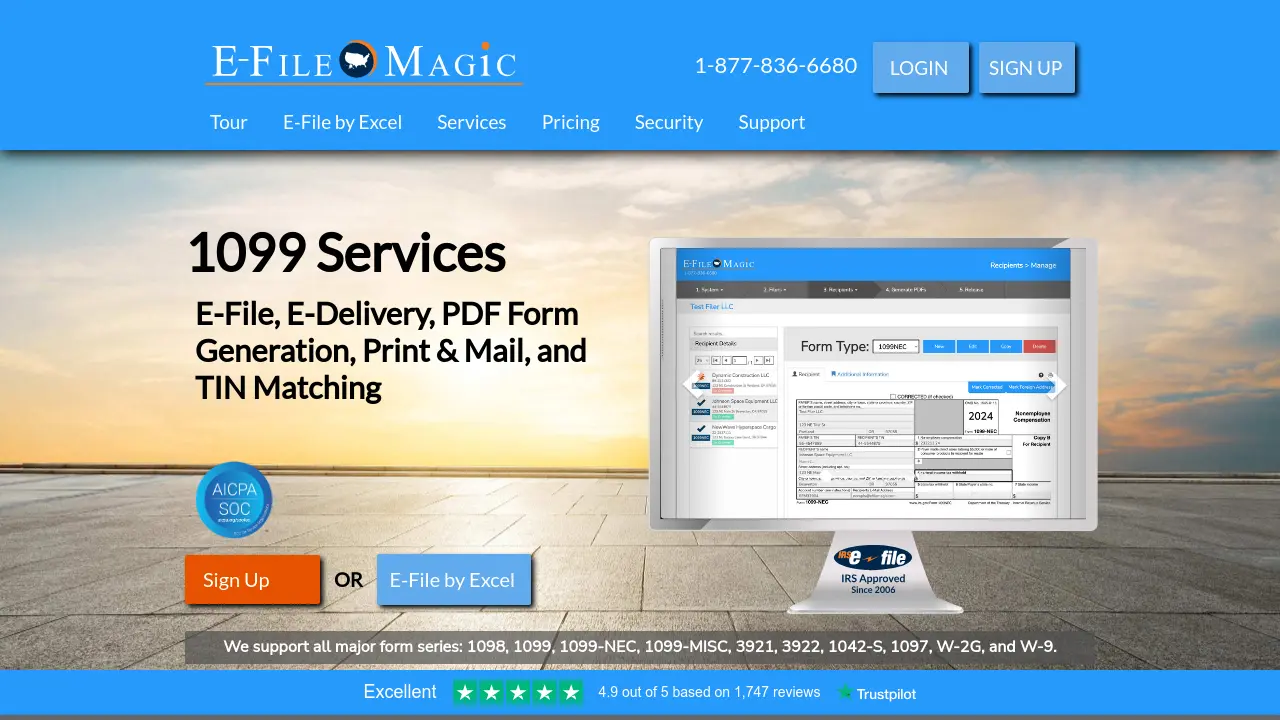 E-File Magic - Streamlined 1099 Form Filing and Compliance Solutions
