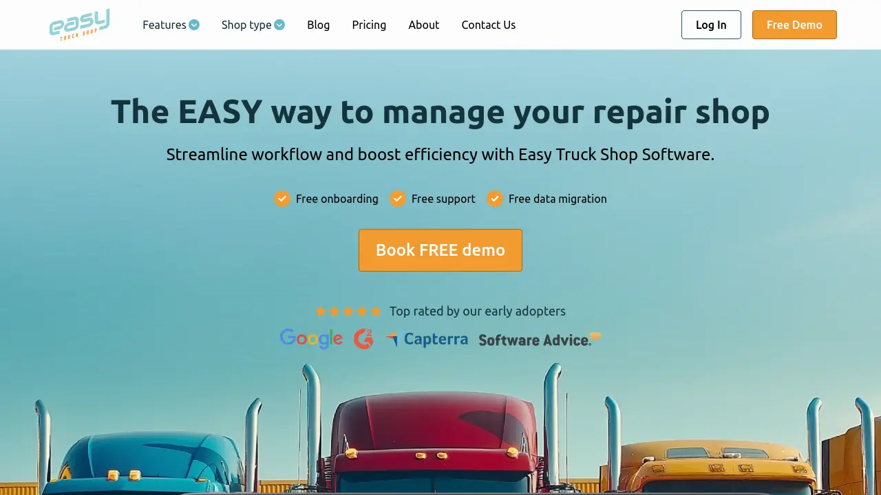 Easy Truck Shop - The EASY way to manage your repair shop