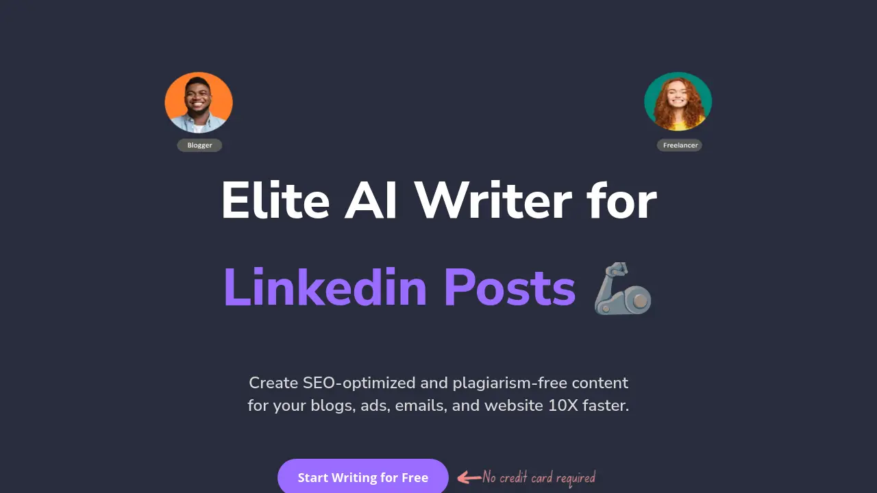 Elite AI Writer - AI Writing Assistant for High-Quality Content Creation