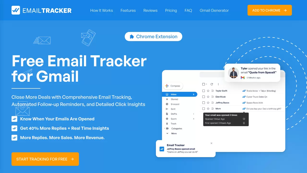 Email Tracker - Free Email Tracker for Gmail - Close More Deals with ...
