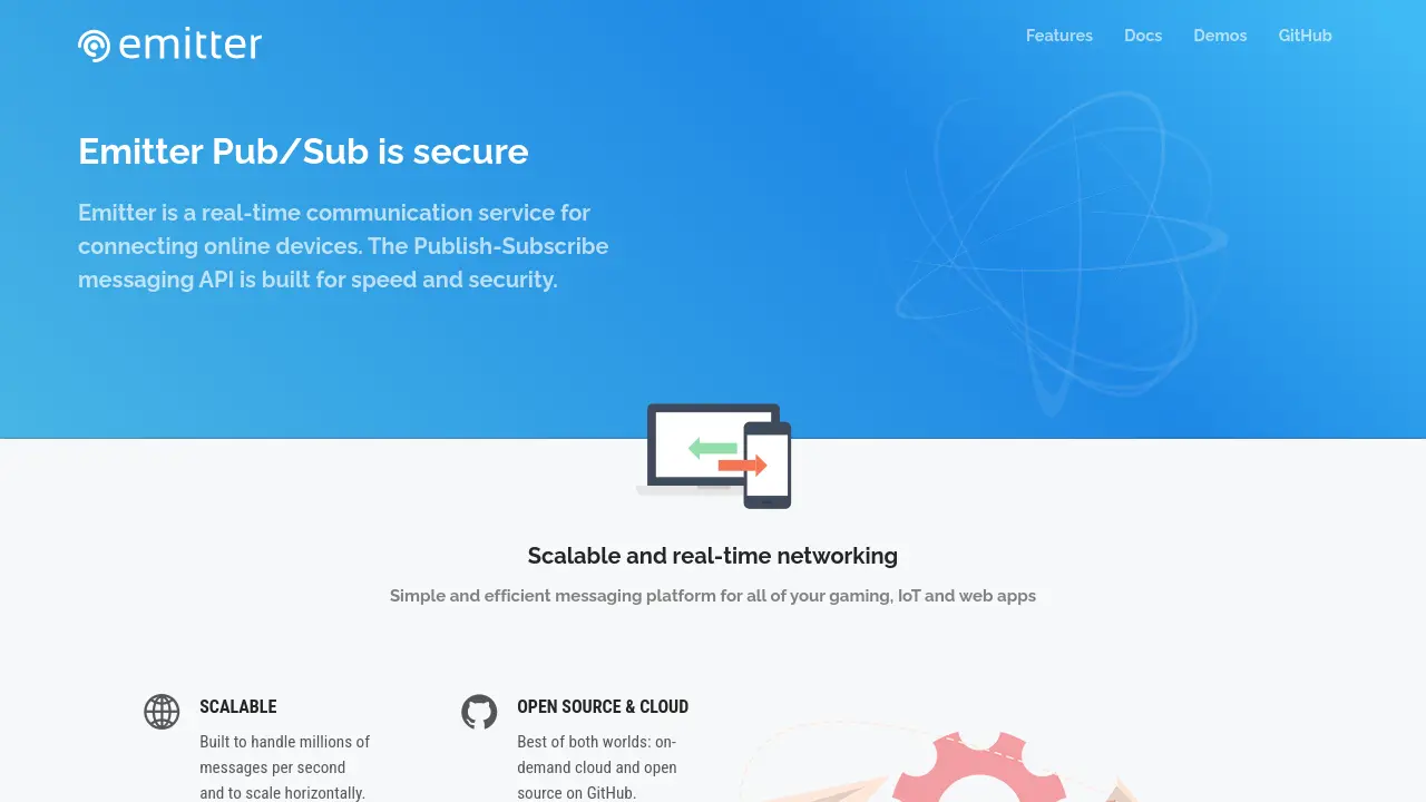 Emitter - Real-Time, Scalable Pub/Sub Messaging for Devices