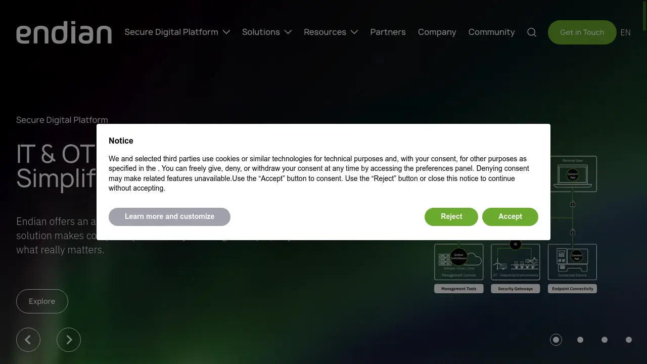 Endian Secure Digital Platform - Simplified Cybersecurity for IT & OT ...