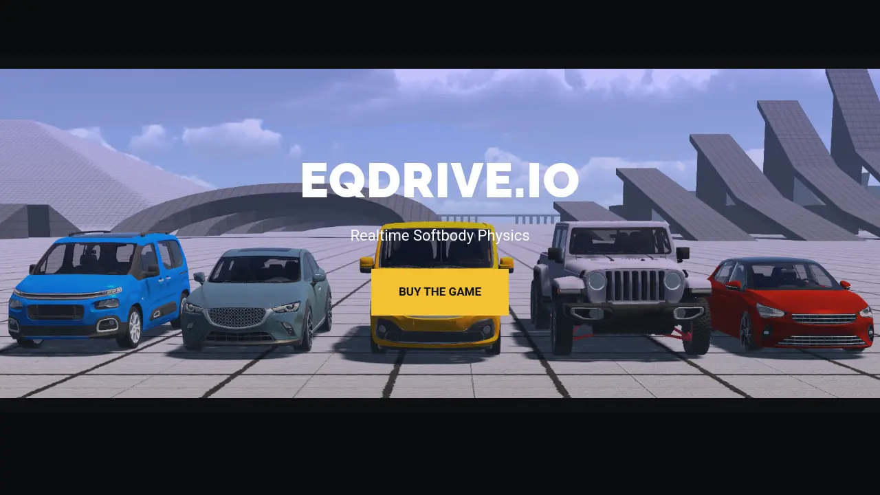 EQDRIVE.IO - Realtime Softbody Physics for Immersive Vehicle Simulation