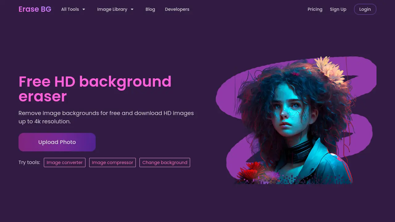 Erase BG - Free HD Background Eraser