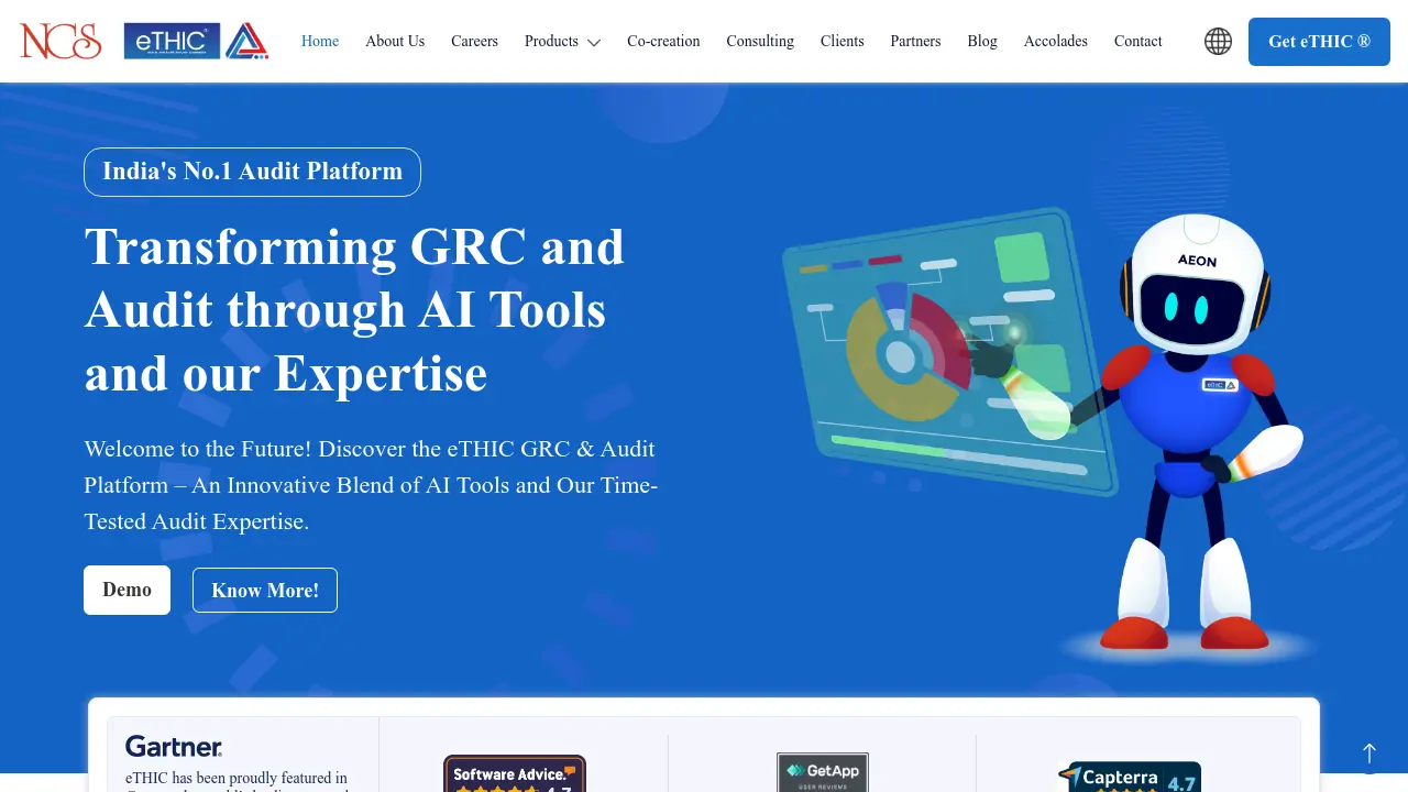 eTHIC GRC & Audit Platform - Transforming GRC and Audit through AI ...
