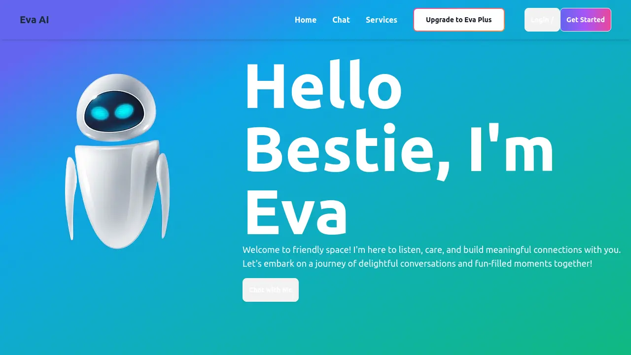 Eva AI Chat Bot & Soulmate - Your AI Girlfriend, Soulmate, and Confidante