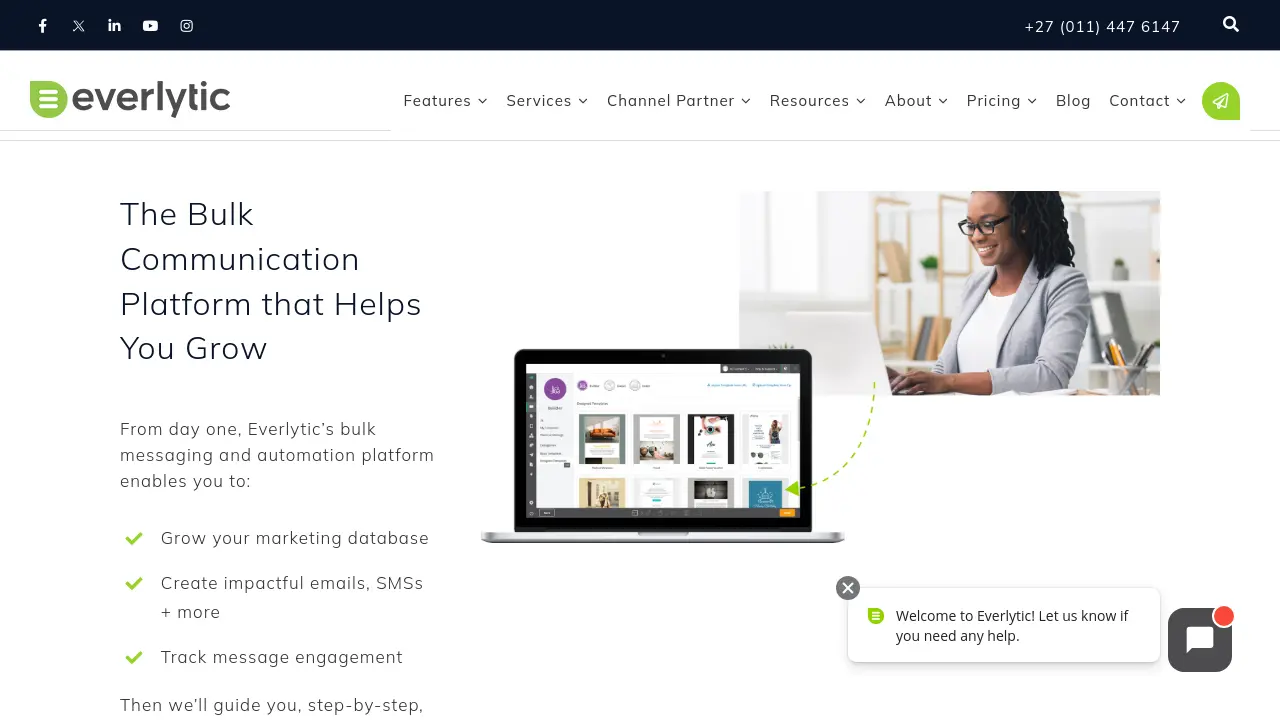 Everlytic - Bulk Messaging & Automation Platform for Email, SMS, and More