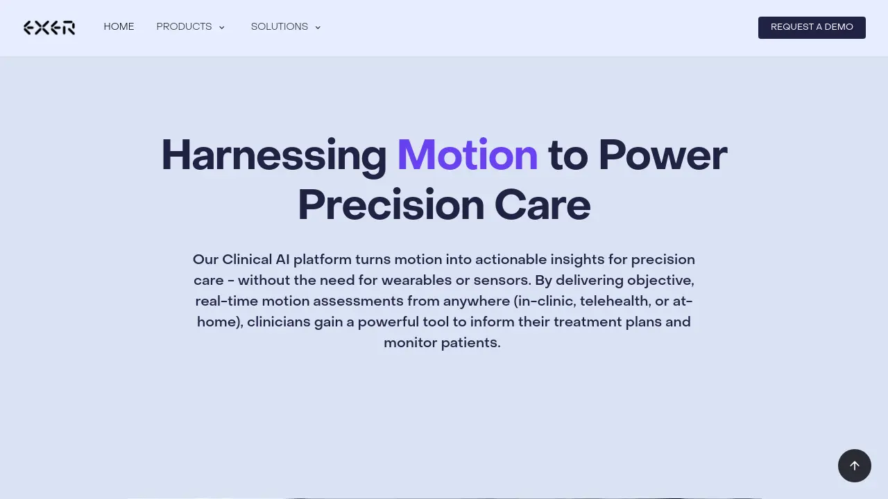 Exer - Harnessing Motion to Power Precision Care